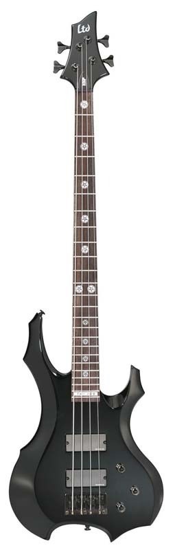 Buy ESP LTD TA-200 Tom Araya Slayer Bass Guitars Black 4 String LTA ...
