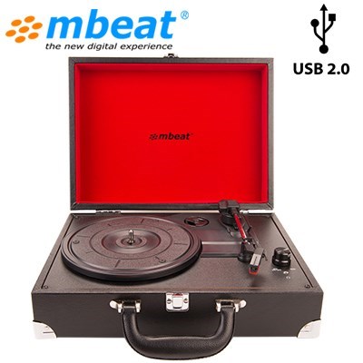 Buy mbeat Retro USB Turntable Recorder | Grays Australia