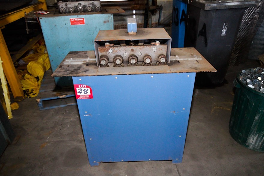 Pittsburgh roll forming machine - Steelmaster model SM-L20, 20 gauge ...