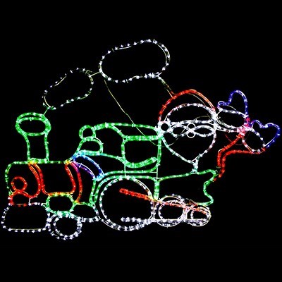 Buy LED Santa Train Rope Light Christmas Display | Grays Australia