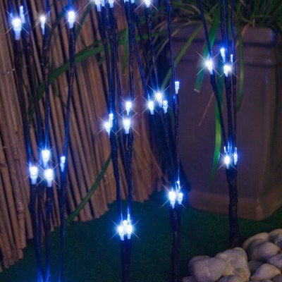 Buy 8 Solar LED Garden Stick Lights - White | Grays Australia