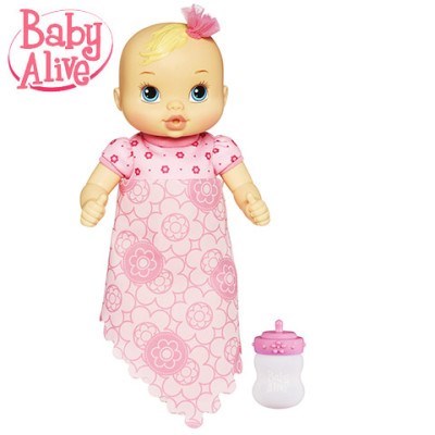 Buy Baby Alive Luv 'n Snuggle Baby - Blonde/Pink | Grays Australia