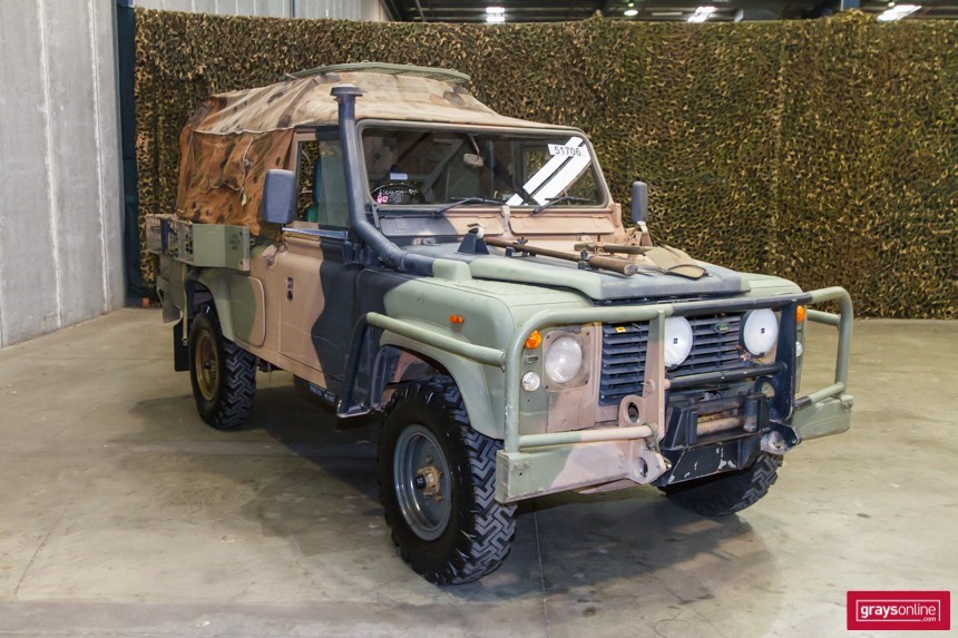 Land Rover 110 4X4 Regional Force Surveillance Soft Top (RFSV) 7/1991 ...