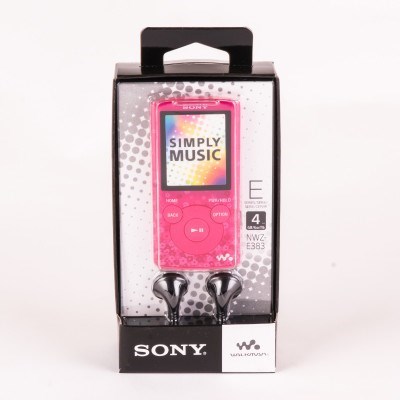 Buy Sony 4GB E Series Walkman MP3 Player - Pink | Grays Australia